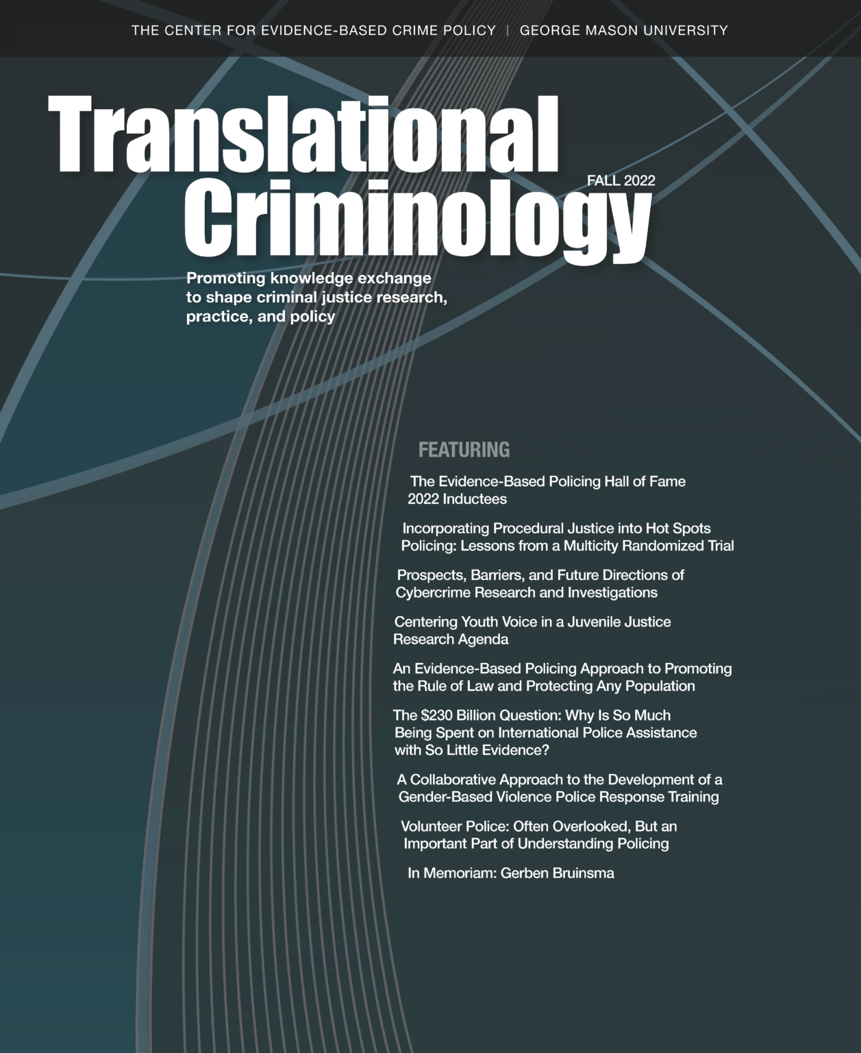 Hot Off the Press: Translational Criminology Magazine Fall 2022 Issue ...